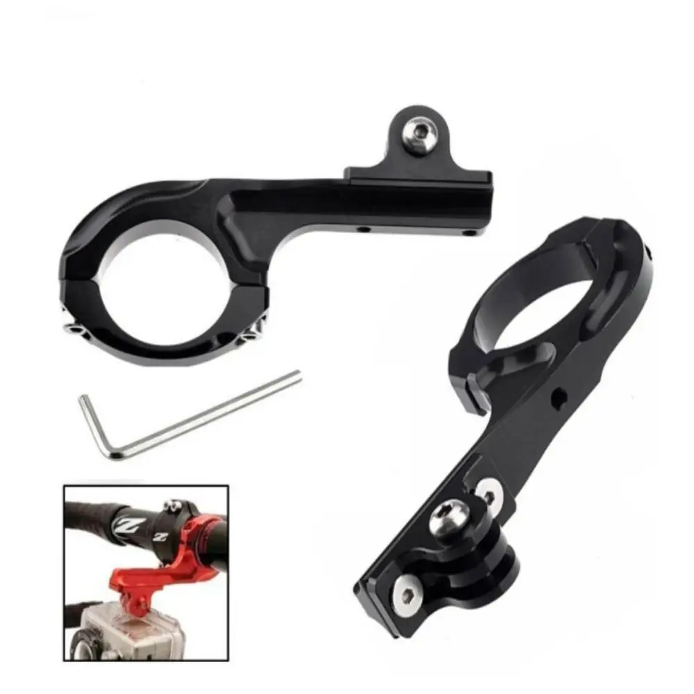 Black-Bike-Handlebar-Mount-Holder-Ring-Clasp-Aluminum-Bicycle-Mounting ...