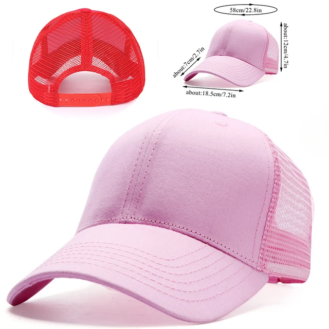 High Quality Baseball Caps For Outdoor Solid Color Cotton Cap Men ...
