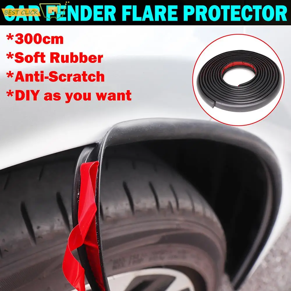 Universal-Car-Fender-Flares-Arches-Rubber-Wing-Arch-Extension-Auto ...