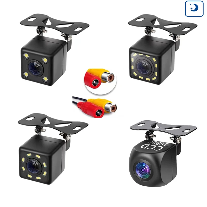 JISUID-Car-Rear-View-Camera-12-LED-Night-Vision-Reversing-Auto-Parking ...