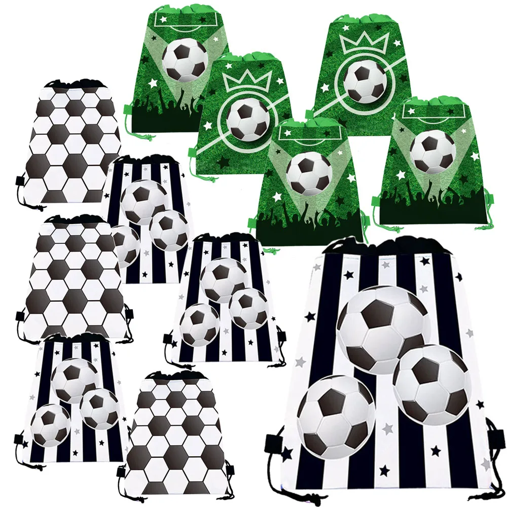 10-50pcs-Football-Party-Favors-Drawstring-Bags-Soccer-Backpack-Goodie ...
