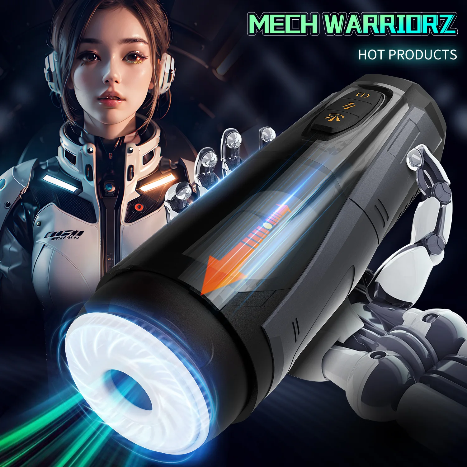 Vibromasseur télescopique automatique pour homme, ventouse masculine, machine à sucer, vibrateur ...