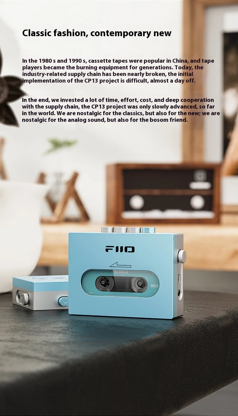FiiO CP13 портативный кассетный плеер | AliExpress