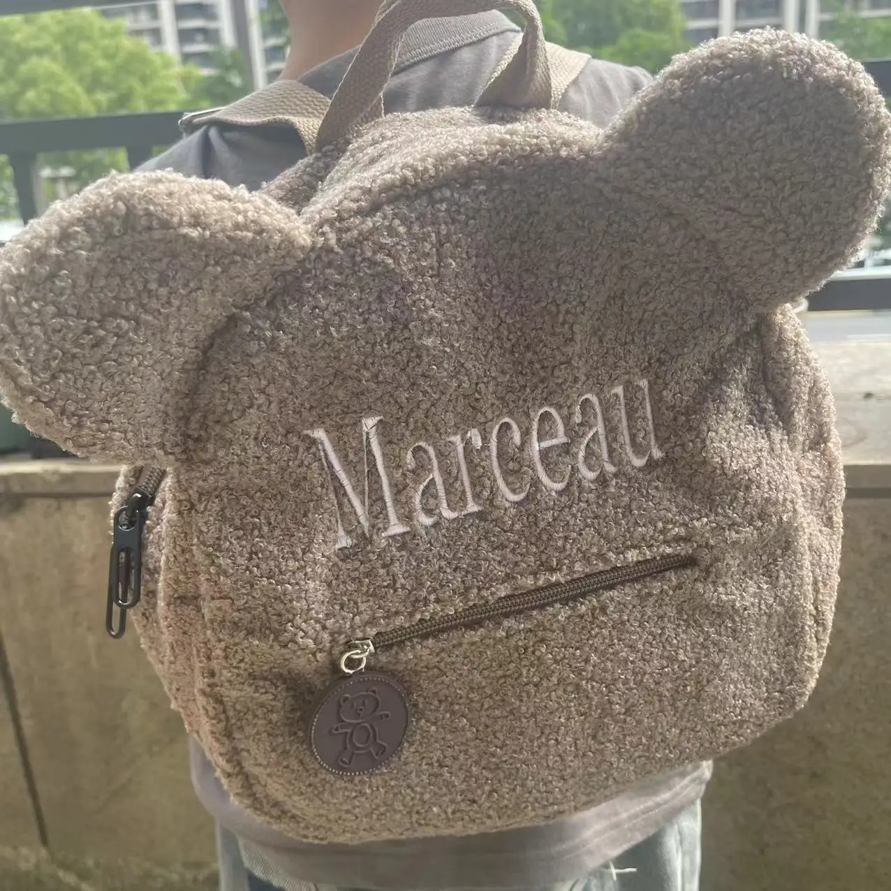 Personalized-Cute-Bear-Plush-Backpack-Custom-Embroidered-Name-Kid-s ...