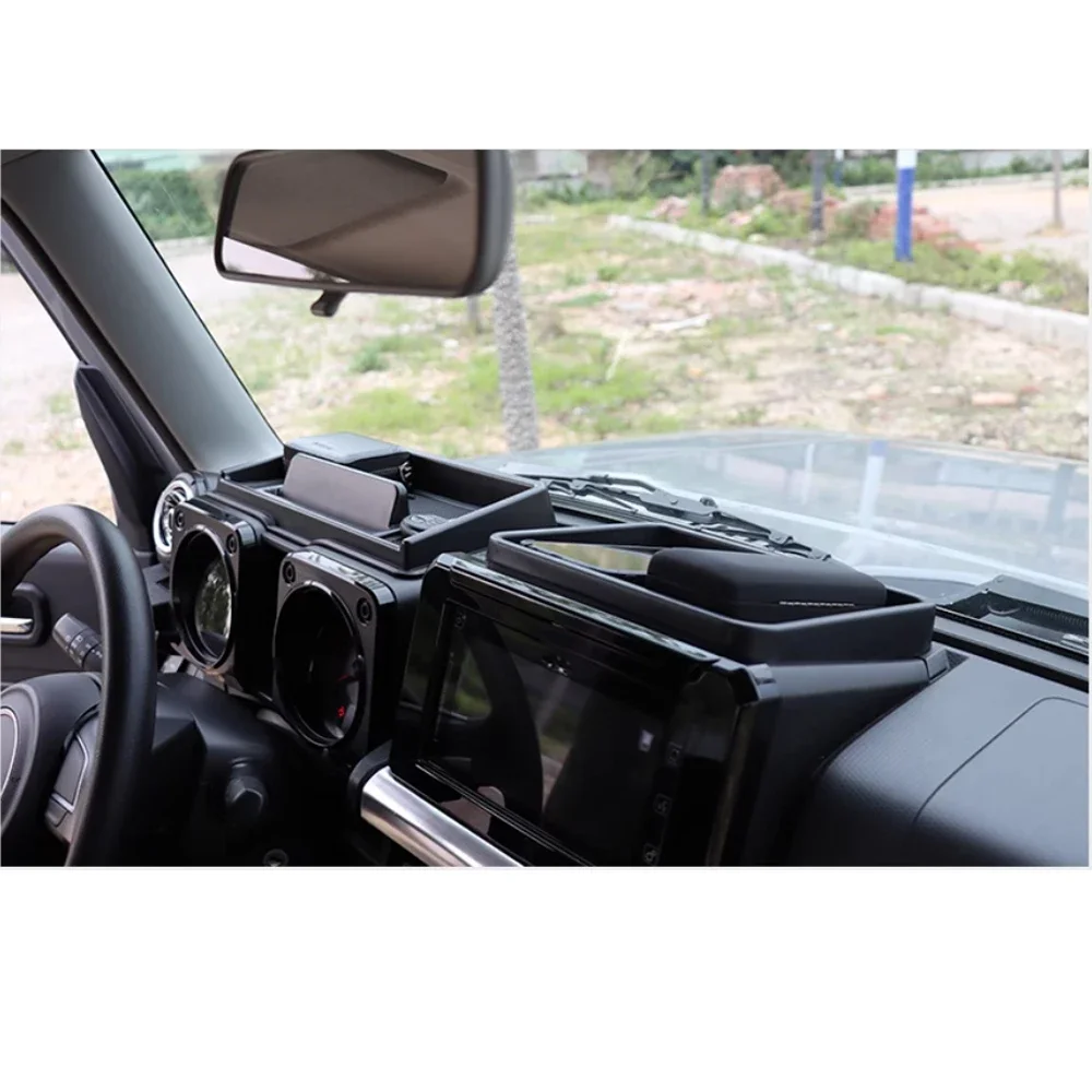 Car-Refit-Navigation-Station-Storage-Box-Center-Console-Dashboard-Storage-Box-Organizer-Tray-Fit ...