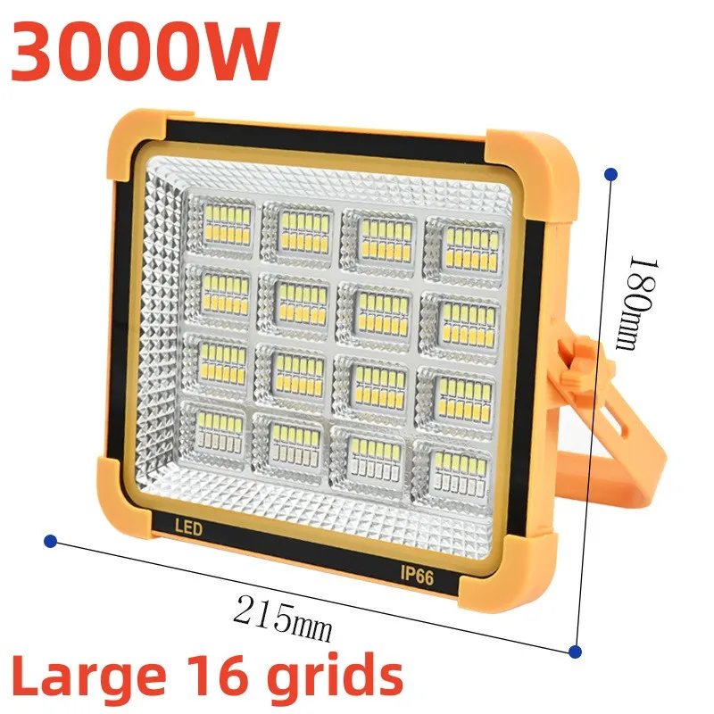 3000W-New-High-power-Rechargeable-Solar-Outdoor-Portable-LED-Reflector ...