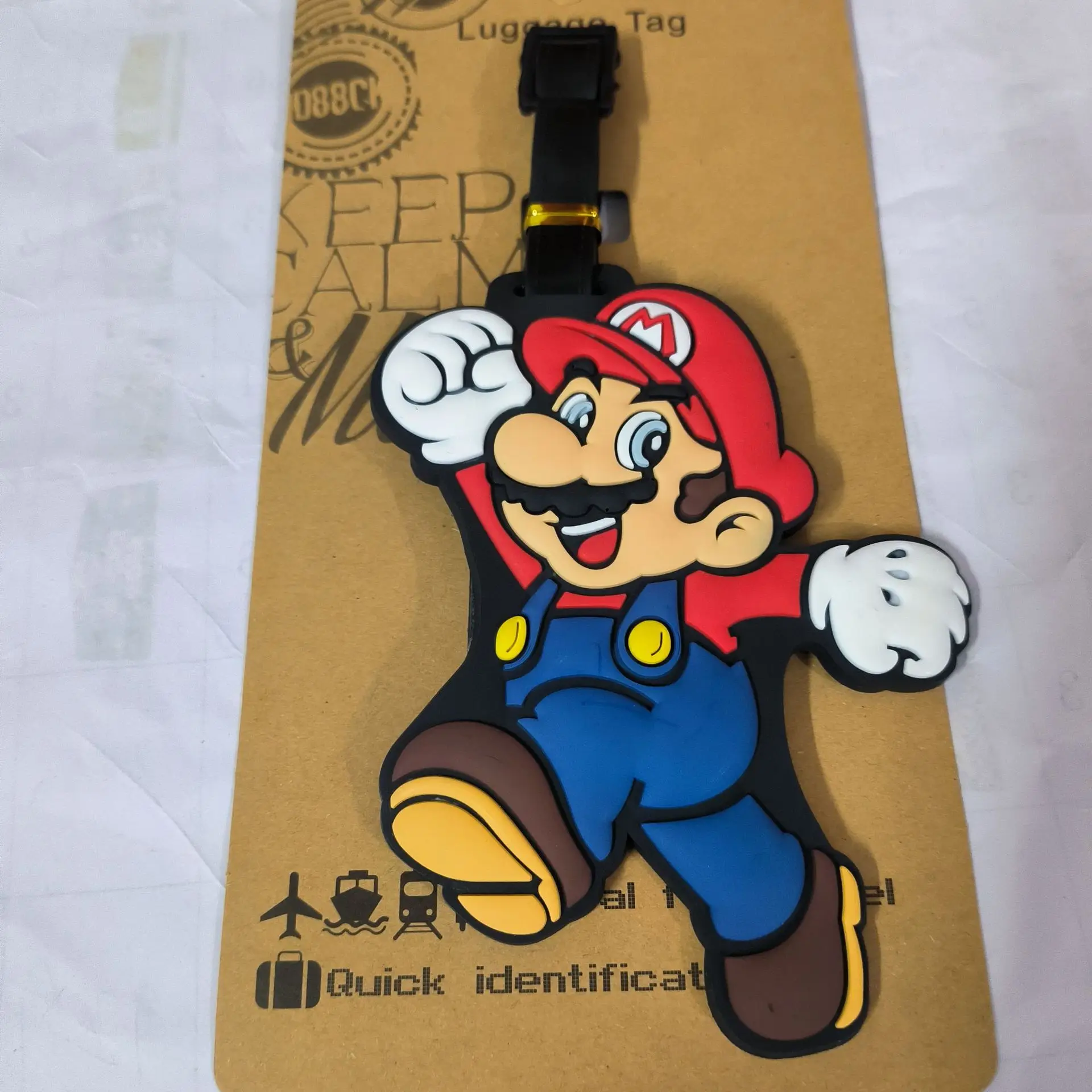 Super-Mario-Bros-Cartoon-Schl-ssel-anh-nger-PVC-Gep-ck-anh-nger-Mario ...