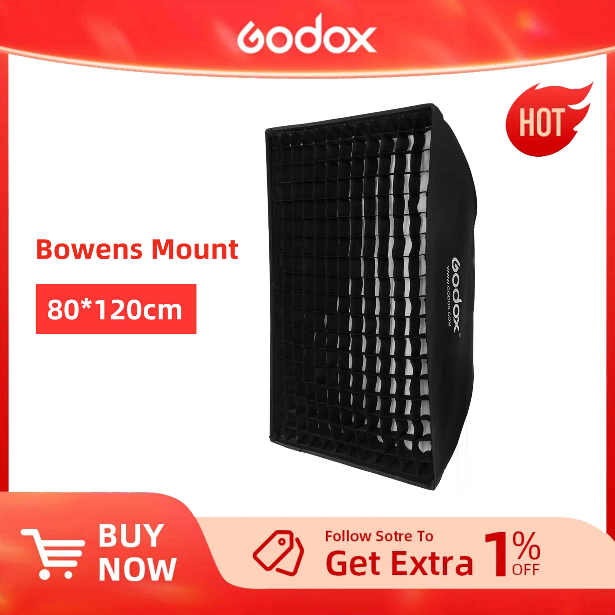 Godox-softbox-80-120cm-32-x-47-Portable-Rectangular-Honeycomb-Grid ...