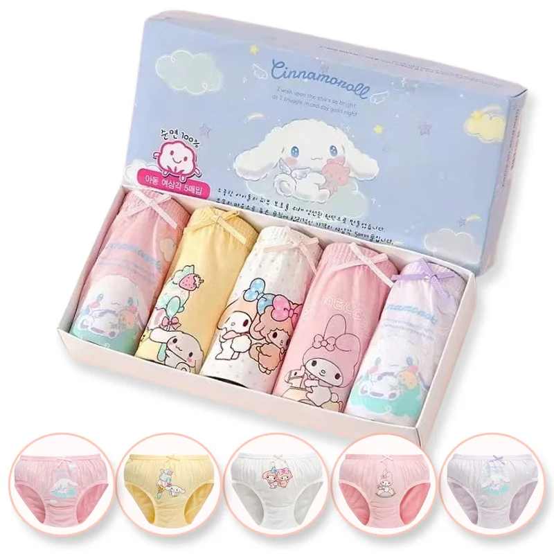 5-Piezas-Caja-Braguitas-Infantiles-para-Ni-as-Encantadoras-Cinnamoroll ...