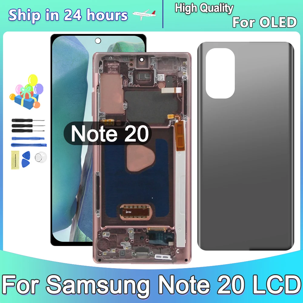 OLED-para-Samsung-Galaxy-Note-20-5G-N980-N980F-N981-N981F-N981B-N981U ...