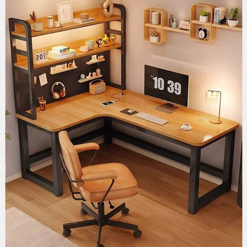 Modern-Easy-To-Clean-Computer-Desk-for-Study-Simple-Desktop-Artificial ...