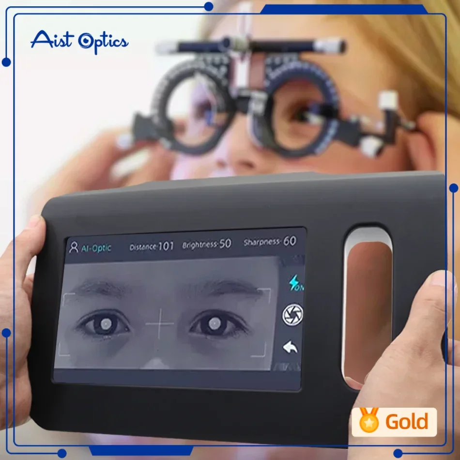 Portátil Oftalmologia Vision Screener, Auto Refrator de Mão para ...