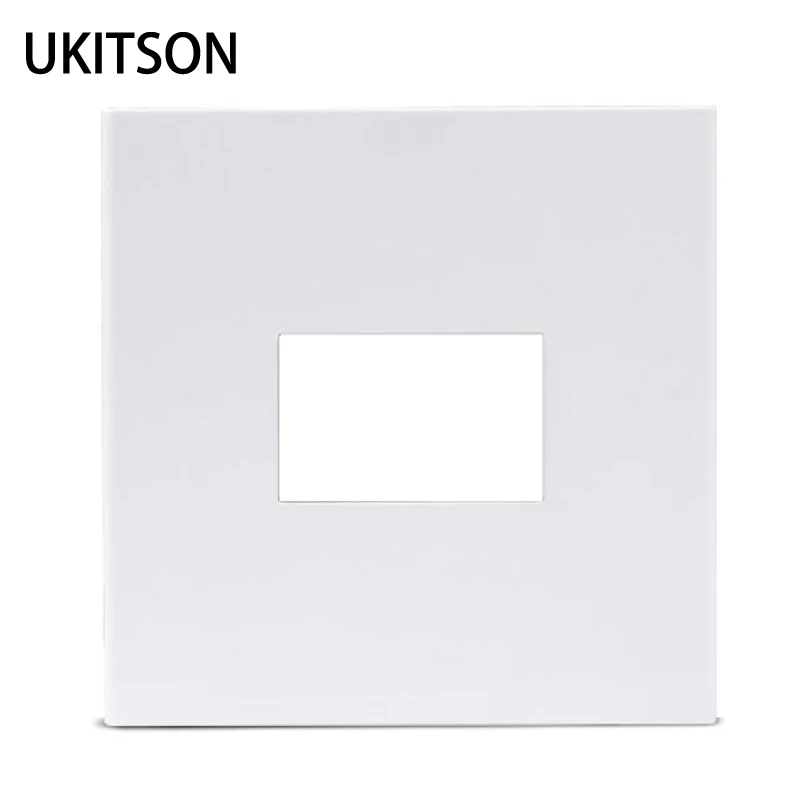 One-Port-Empty-Wall-Outlet-Cover-Plate-Suit-For-1-Slot-Socket-23x36mm ...