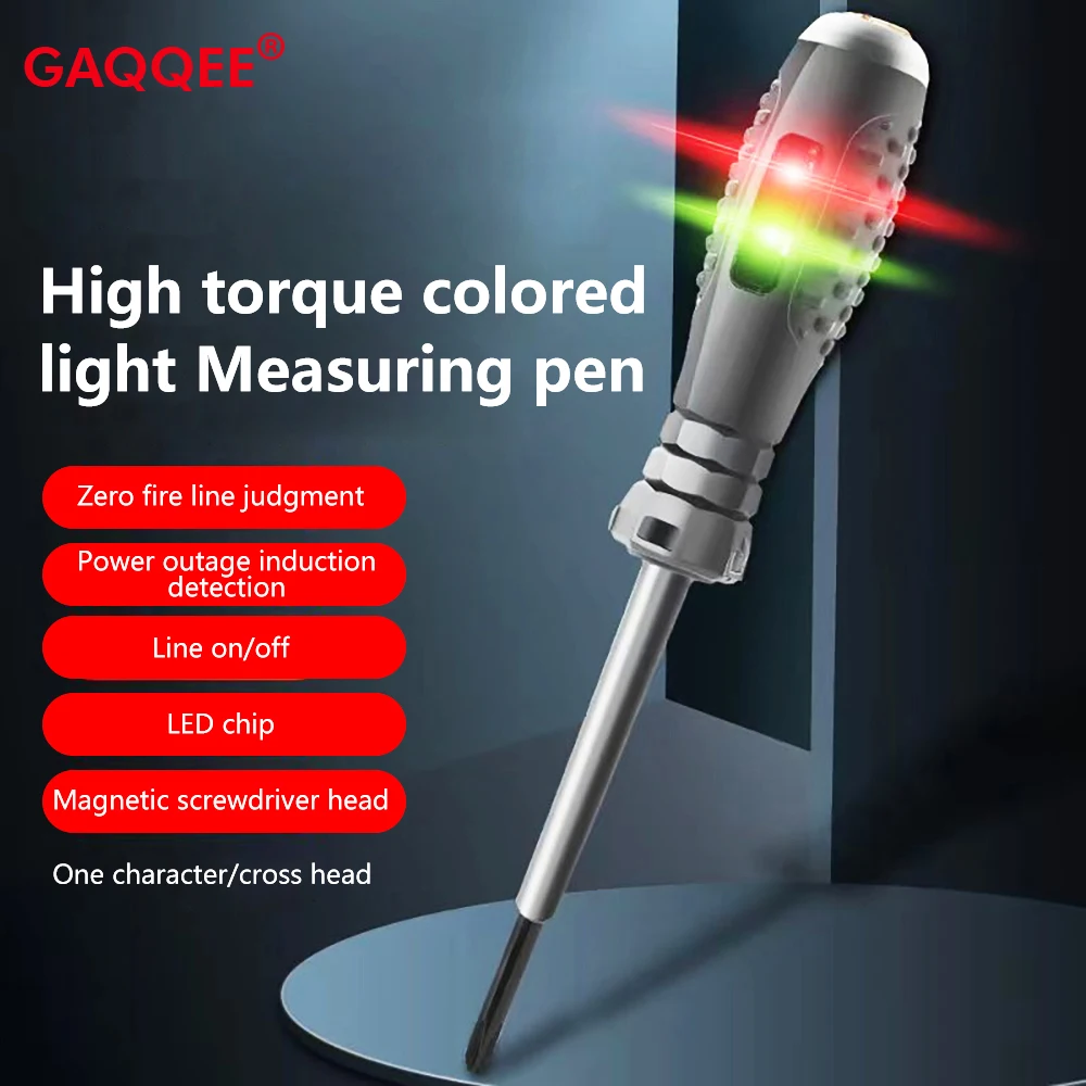 12-220V Voltage Tester Pen Non-contact Induction Test Pencil Voltmeter ...