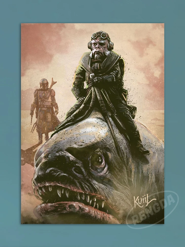 Old Luke Skywalker Art