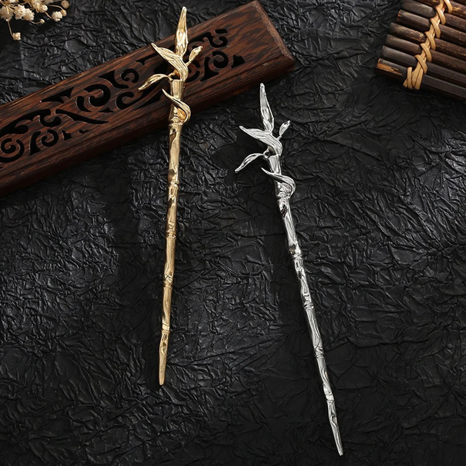 New-Simple-Metal-Hair-Sticks-for-Women-Chinese-Style-Punk-Hair-Stick ...