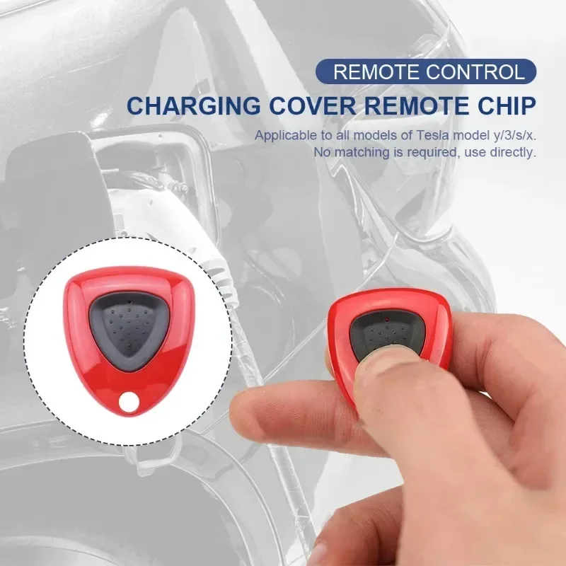 Car Charging Door Remote Control Energy Charging Pile Button for Tesla ...