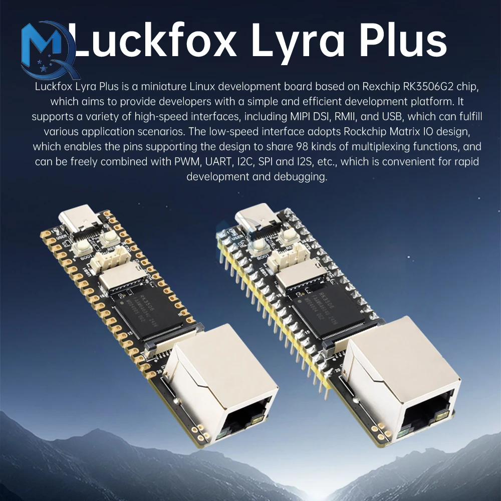 Luckfox Lyra Plus Luckfox RK3506G2 Mini Linux Development Board with ...