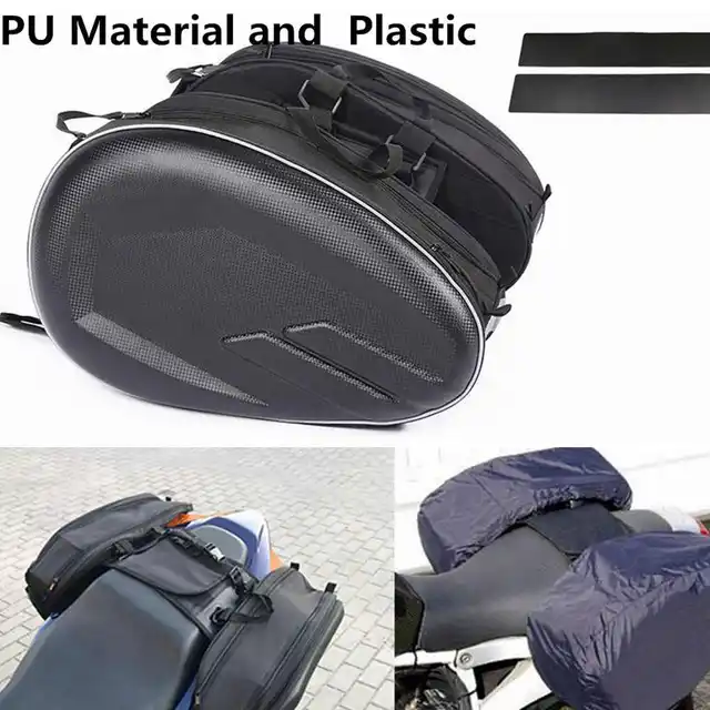 Universal Motorcycle Waterproof Racing Moto Helmet Travel Bags Suitcase ...