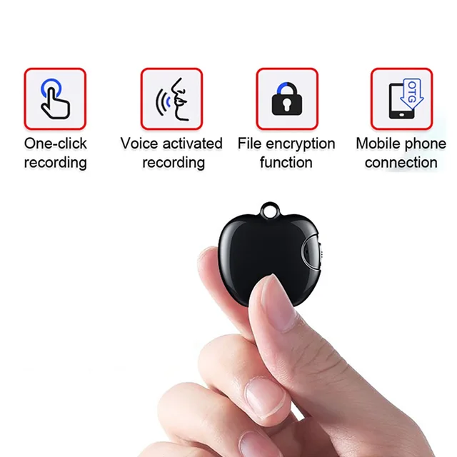 Mini Voice Activated Recorder Digital Recording Device Sound ...