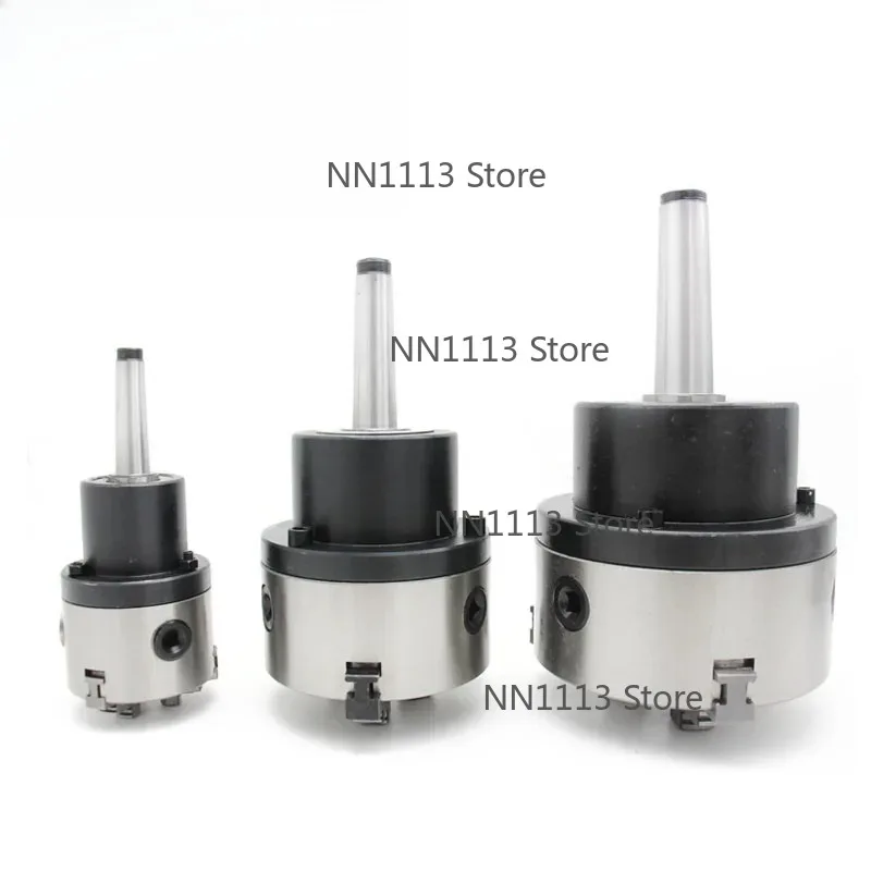 Taper Shank Rotary Chuck Flange MT2-MT5 3/4 Jaws Spindle Adapter 100 ...