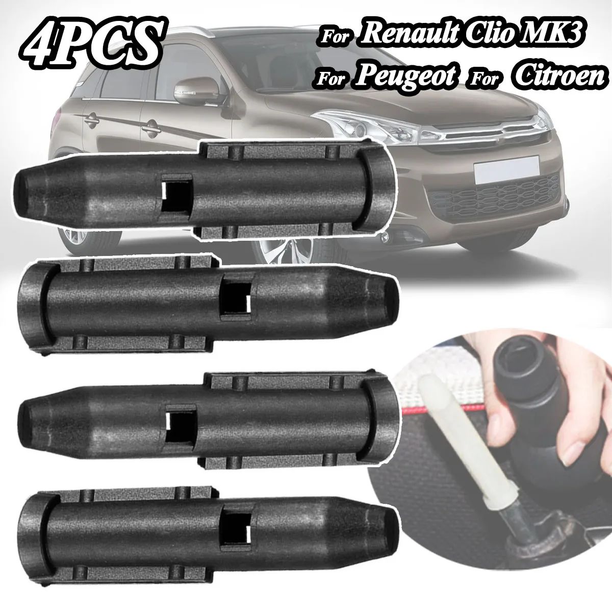 4PC-For-Citroen-berlingo-C1-C3-C4-Renault-Clio-MK3-Partner-Expert-Shift ...