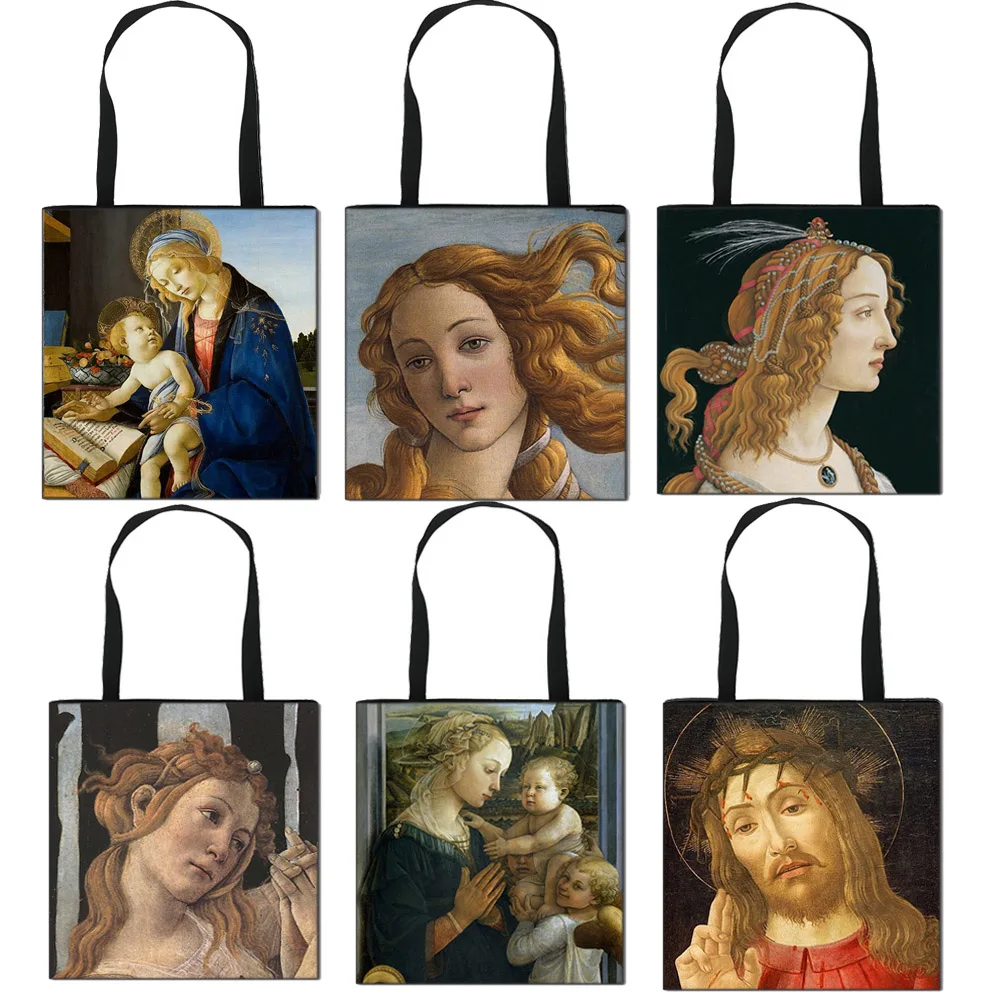Italienische-botticelli-lgem-lde-Handtasche-die-Geburt-von-Venus-Portr-t-Retro-Kunst-Mode ...