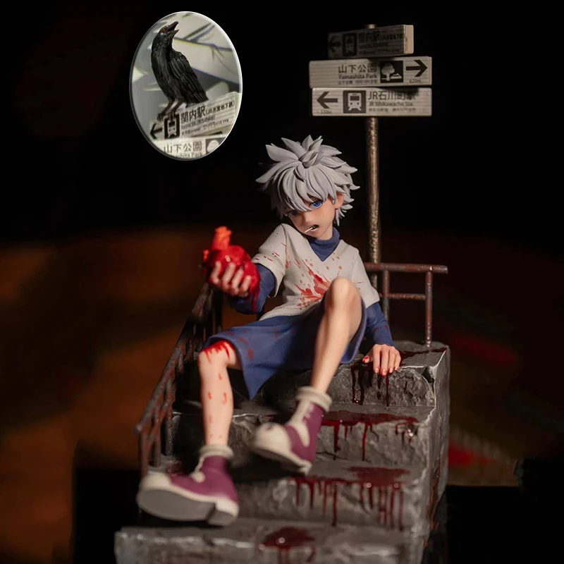 Killua-Zoldyck-Figure-HUNTERxHUNTER-Anime-Figurine-GK-Killua-Action ...