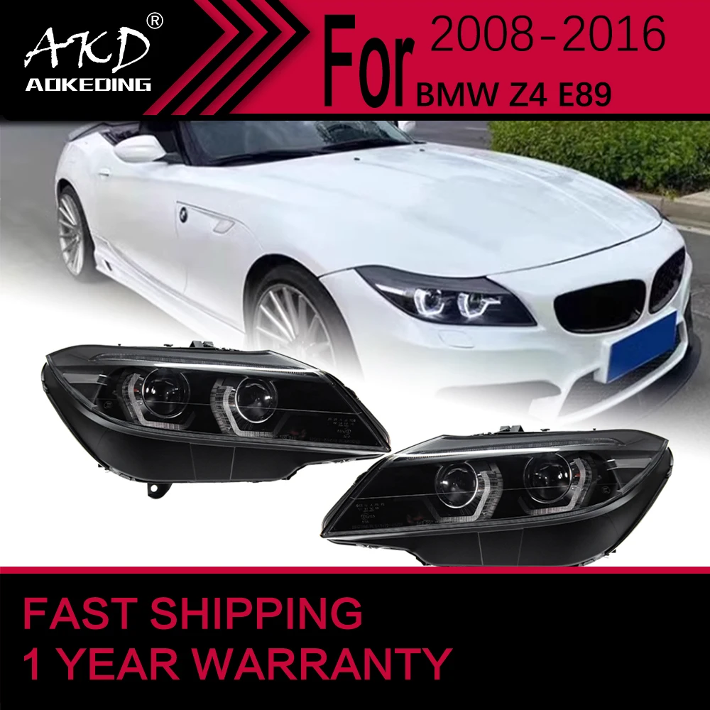 Car-Lights-for-BMW-Z4-E89-LED-Headlight-2009-2016-Z4-Head-Lamp-Drl ...