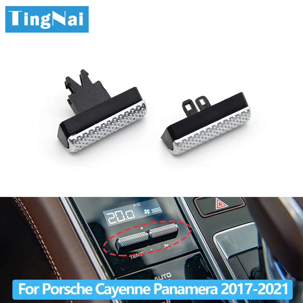 Car Front Rear Console Air Conditioner Air Volume AC Temperature ...
