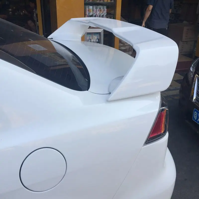 For Lancer Spoiler EVO ABS Material Car Rear Wing Primer Color Rear ...