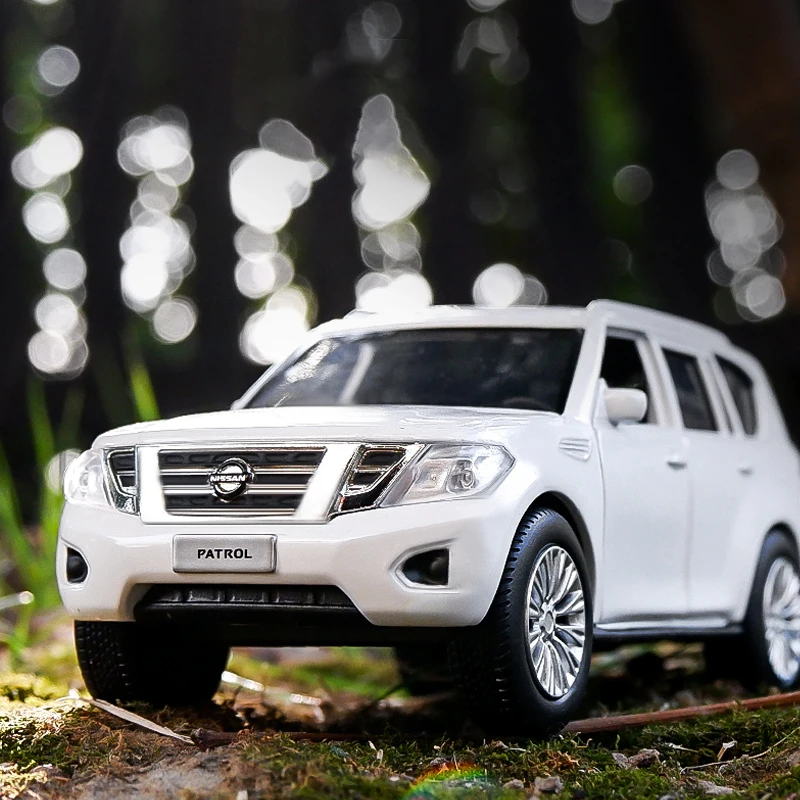 New 1:36 Nissan Patrol Alloy Car Model Diecasts & Toy Metal Off-road ...