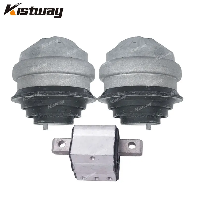 3PCS-Engine-Transmission-Support-Motor-Mounts-Kit-For-Mercedes-Benz ...