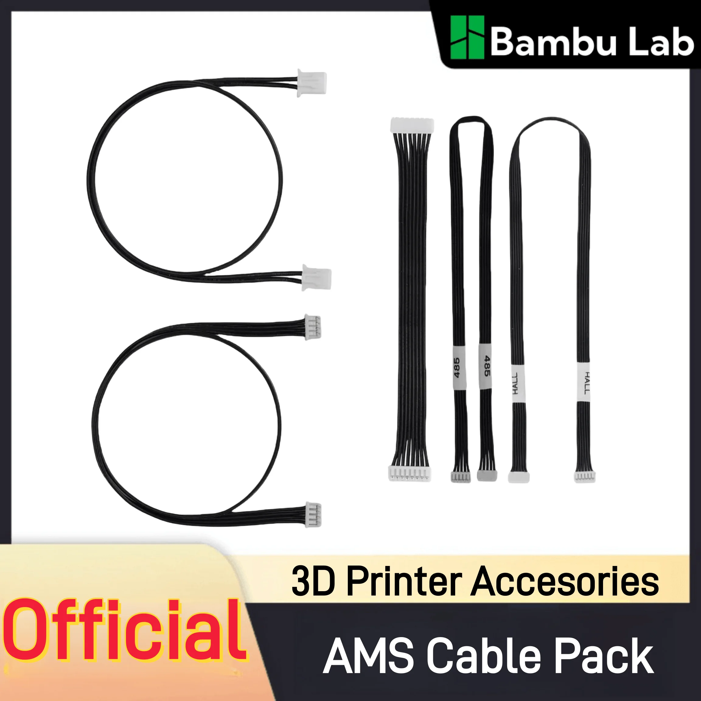 Bambu-Lab-AMS-Cable-Pack-5-in-1-Works-with-Bambu-Lab-AMS-Original-3D ...