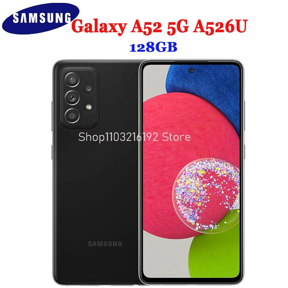 Samsung-Smartphone-Galaxy-A52-5G-SM-A526U-128GB-6GB-64MP-desbloqueado ...