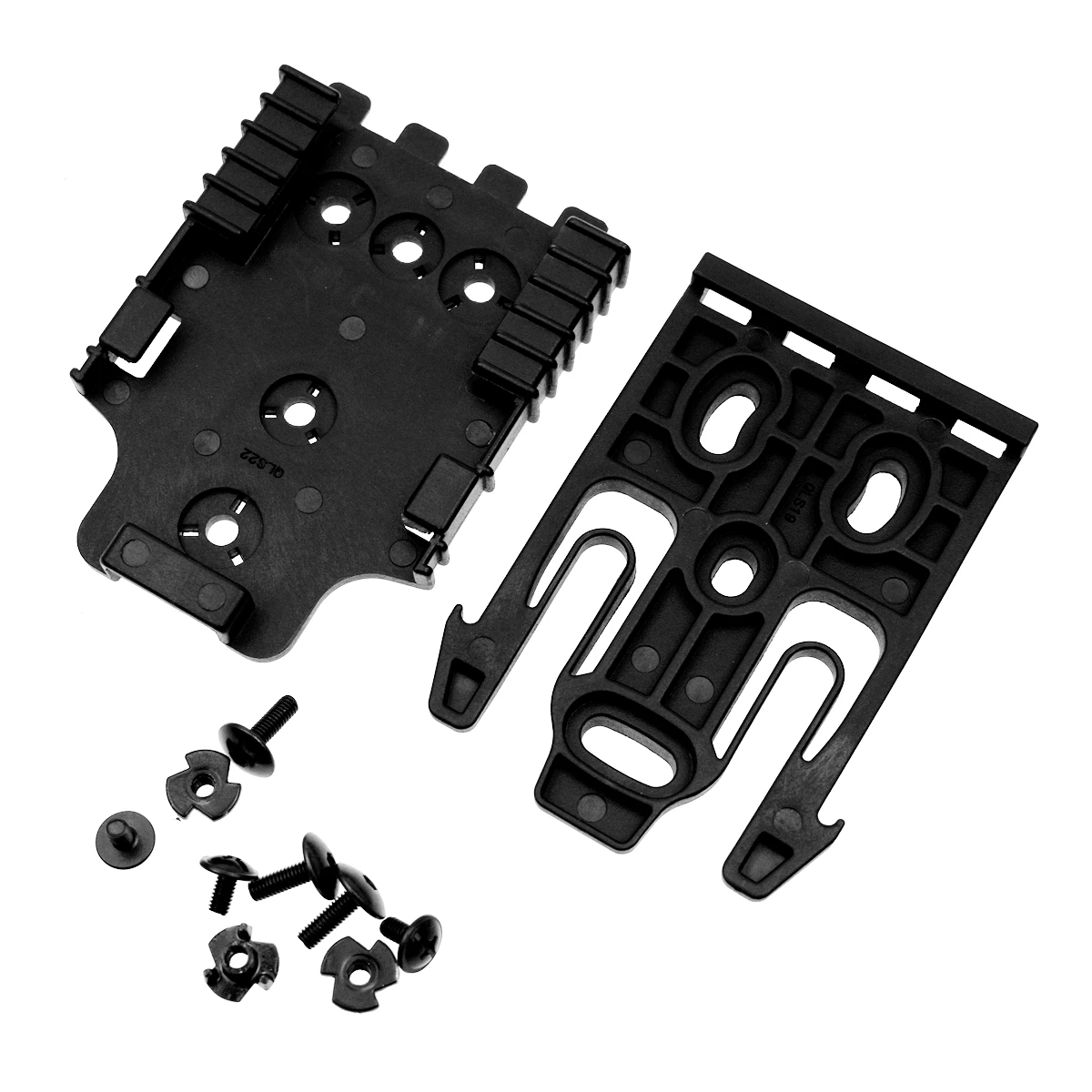 Single-Piece-Gun-Holster-Adapter-QLS19-Quick-Duty-Holster-Locking-Fork ...