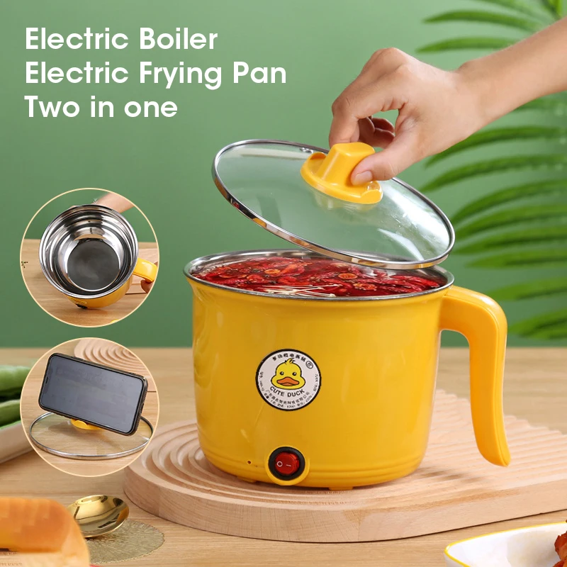 Electric-Skillet-Multifunctional-Stew-Pot-1-8L-1-2-People-Cooking-Pot ...