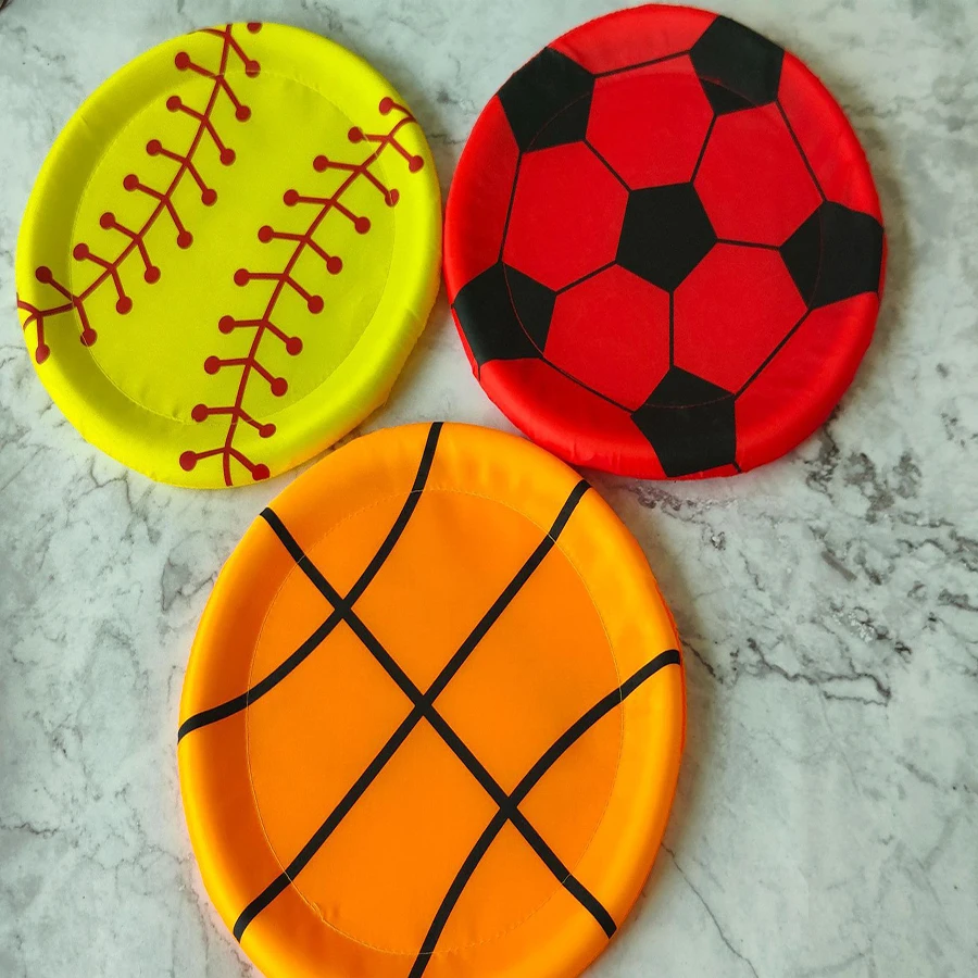 Standard competitive Oxford fabric soft frisbee toys UFO puzzle parent ...