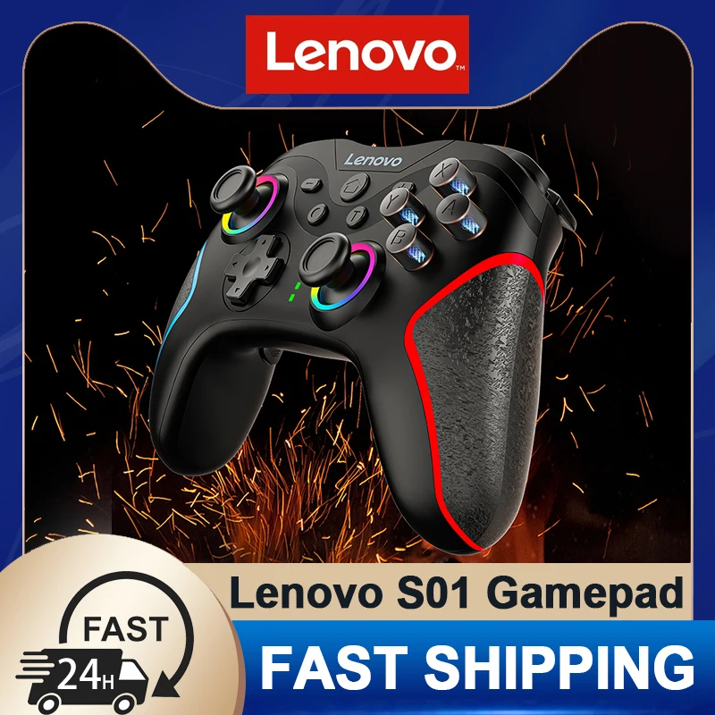 Lenovo-S01-Wireless-Controller-Gamepads-for-Switch-PC-Phone-Android-TV ...