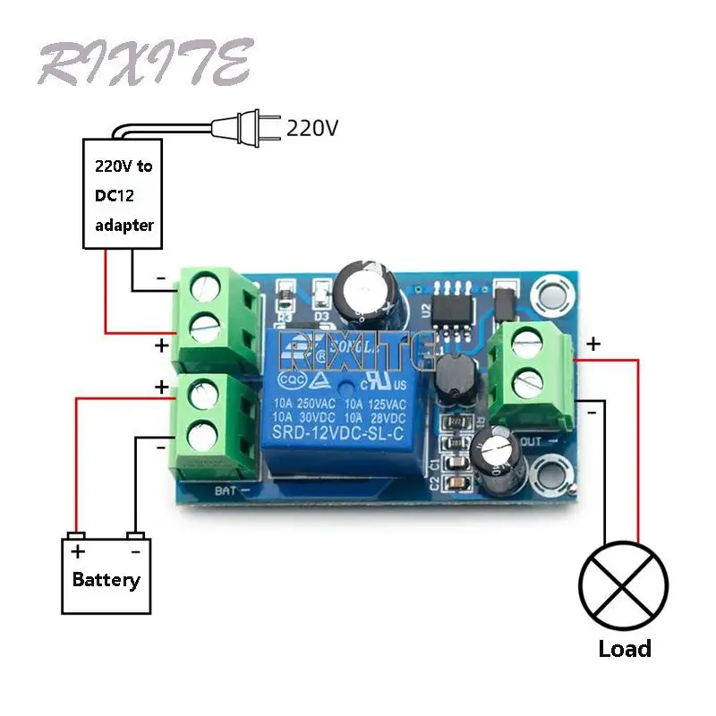 UPS-Power-OFF-Protection-Module-Emergency-Cut-off-Battery-Control-Board-Auto-Switching-Module ...