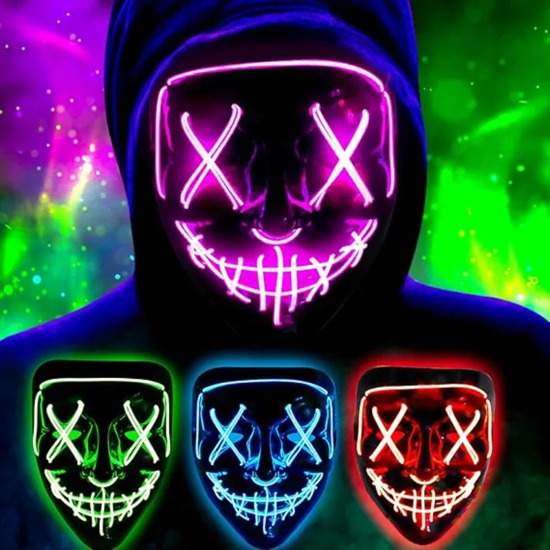Purge-Led-Mask-Halloween-Carnival-Christmas-Masquerade-Party-Night-Club ...