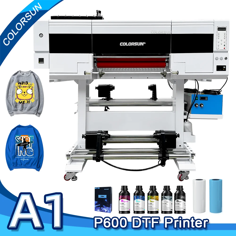 Colorsun A1 UV DTF Printers XP600 Impresora UV DTF Sticker Printing ...