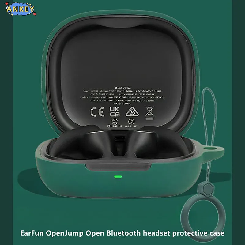 for EarFun OpenJump Case Protective Earphone Cover Ring Anti-fall Soft ...