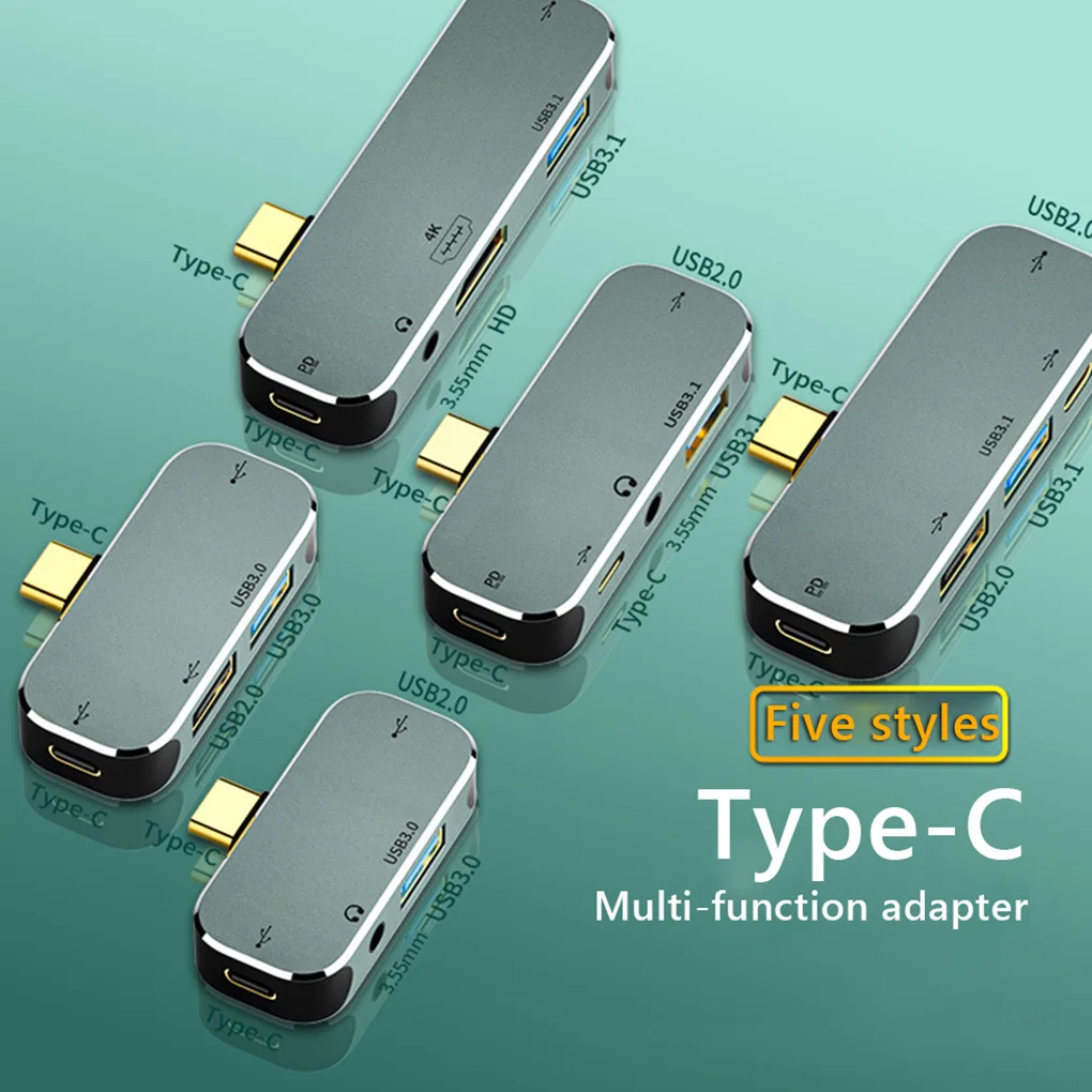 Type-c-USB-Hub-Laptops-Cellphones-PD100W-Cable-Connect-Device-Data ...