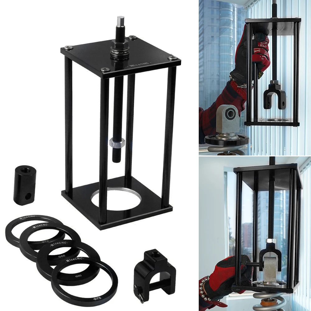 Motorcycle Rear Shock Suspension Spring Compressor Tool w/ 60mm 66mm ...