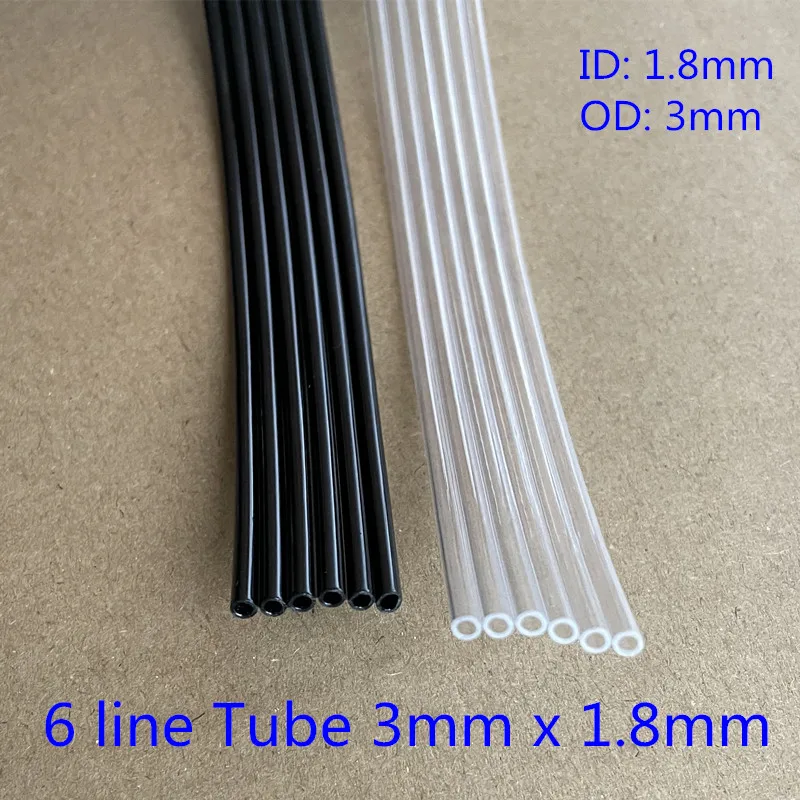 5 metros uv impressora tubo de tinta 3mm * 1.8mm 6 linha para epson ...