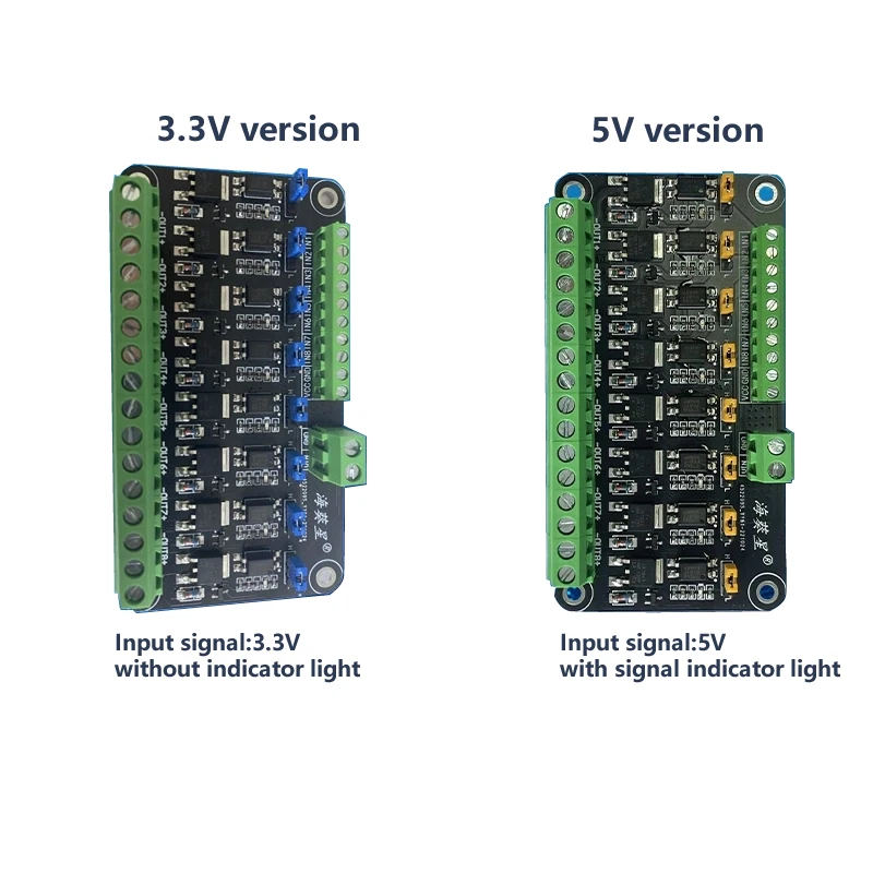 8 Channel MOSFET Module Microcontroller PLC Amplification Field-effect ...