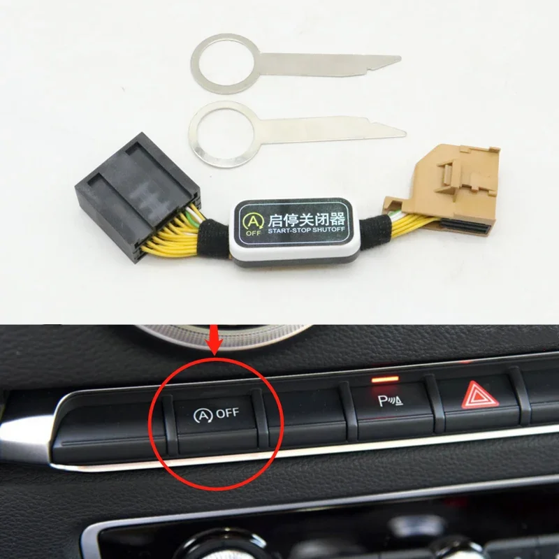 Automatic-Stop-Start-Engine-Control-Off-Closer-Device-Sensor-Plug-Cable ...