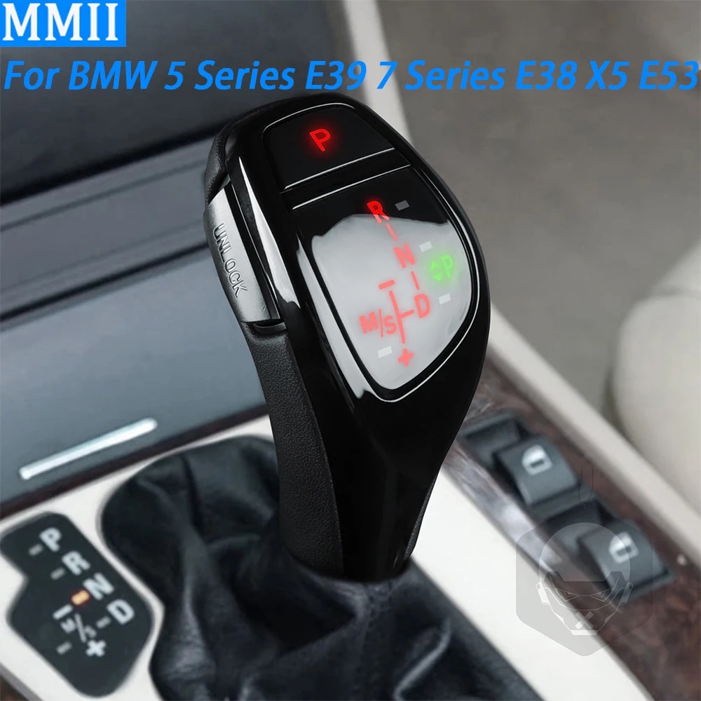 LED Gear Shift Knob Car Interior Replacement Accessories For BMW 5 ...