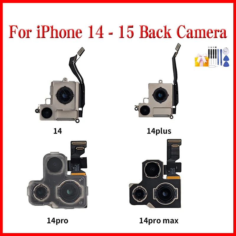 Rear-Camera-For-iPhone-14-15-Plus-Pro-Max-Back-Camera-Rear-Main-Lens ...